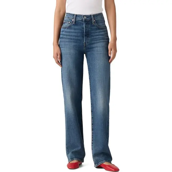LEVI'S Ribcage High-waist Straight-leg Jeans - Select Us