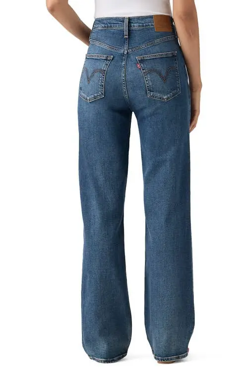 LEVI'S Ribcage High-waist Straight-leg Jeans