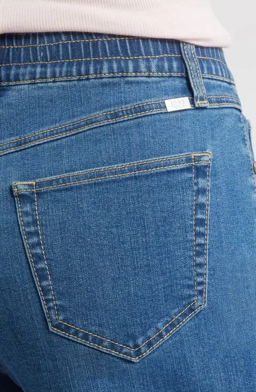 1822 Denim High Waist A-line Denim Shorts