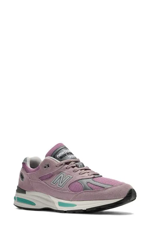 NEW BALANCE Gender Inclusive 991 V2 Sneaker - Polignac/toadstool
