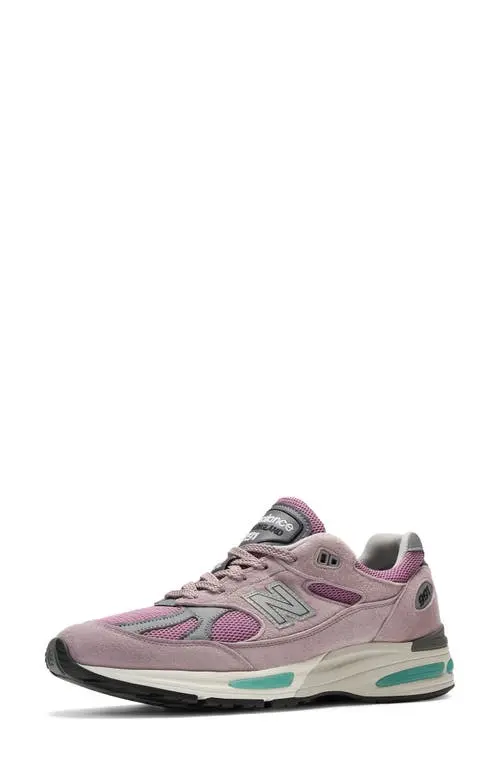 NEW BALANCE Gender Inclusive 991 V2 Sneaker - Polignac/toadstool