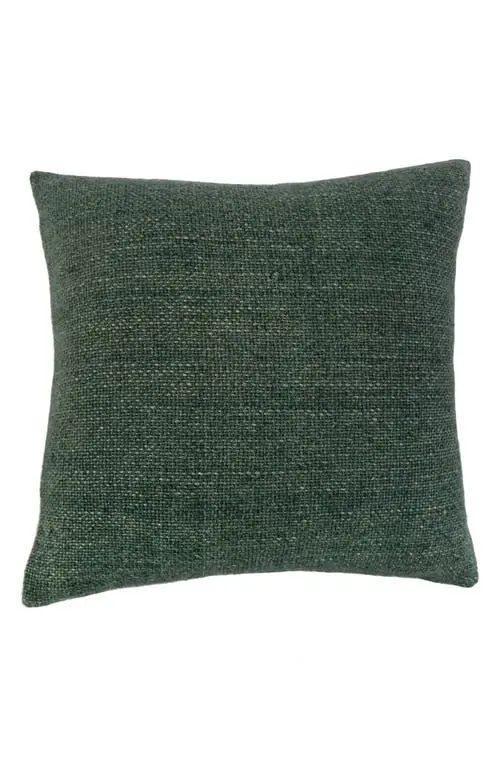 POM POM AT HOME Hendrick Linen & Cotton Accent Pillow - Moss