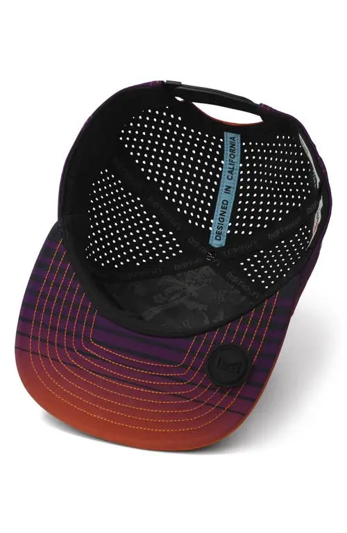 MELIN Trenches Waves Hydro Snapback Cap - Sunset