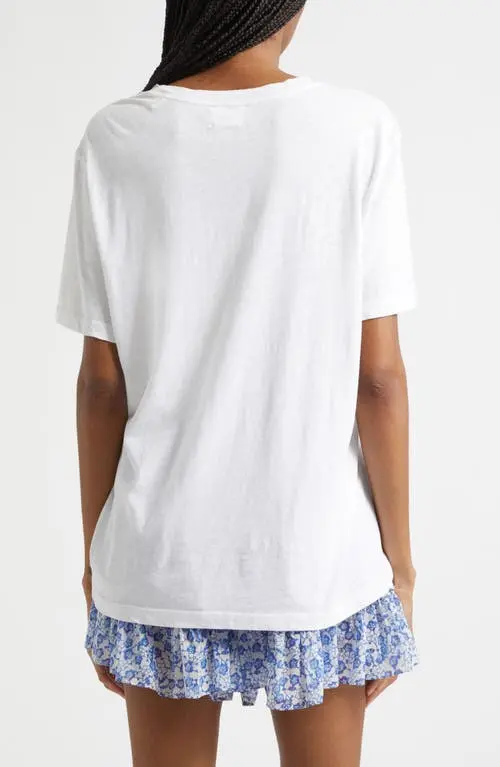 Isabel Marant Étoile Zewel Oversize Cotton Graphic T-shirt