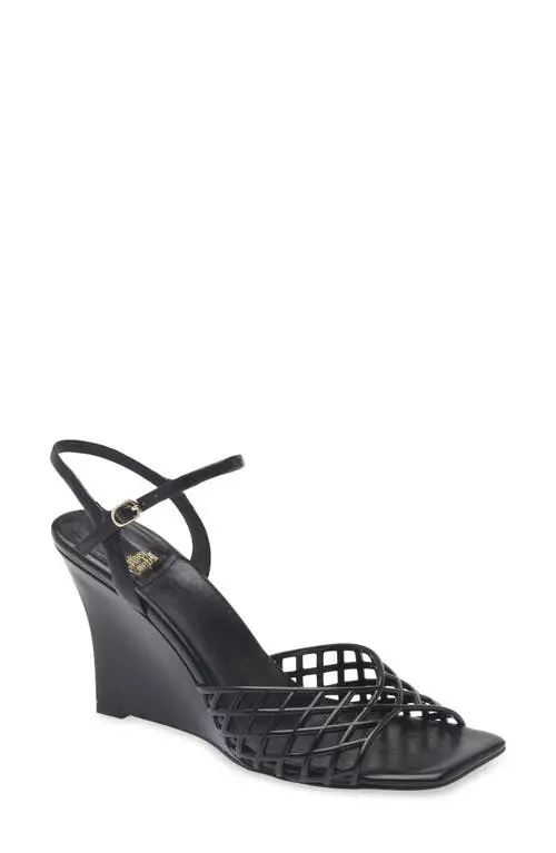 Jeffrey Campbell Wedge Sandals - Black