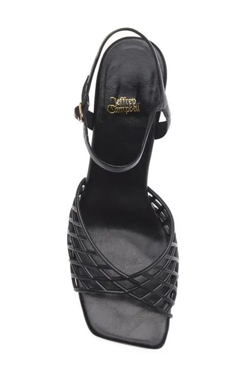 Jeffrey Campbell Wedge Sandals - Black