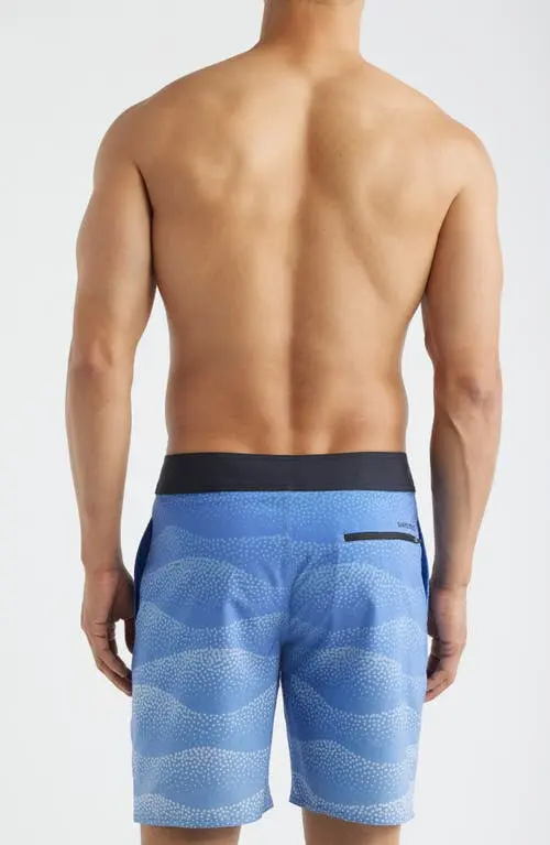 SANTO STUDIO Cole Houshmand Pro Board Shorts - Blue