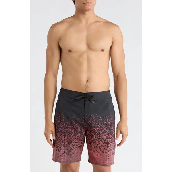 SANTO STUDIO Cole Houshmand Pro Board Shorts - Washed Black