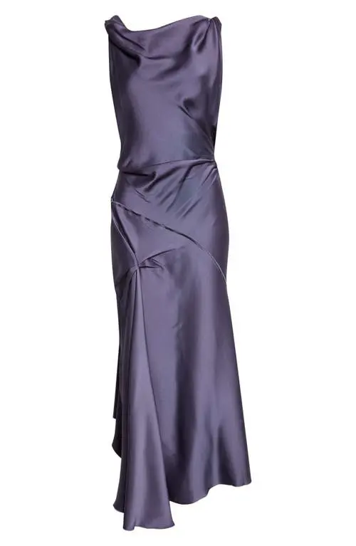 Victoria Beckham Posy Midi Dress - Eclipse