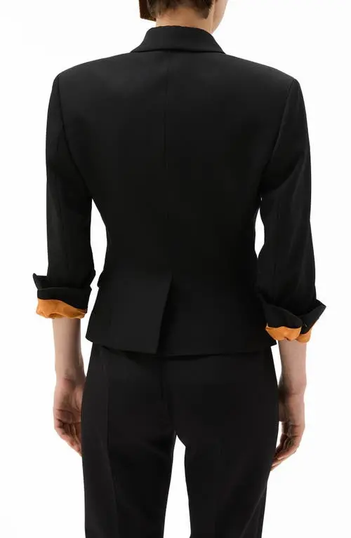 Versace Wool Grain De Poudre Informal Jacket
