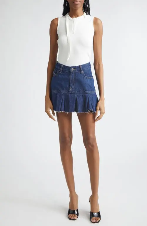 DIESEL® Cotton Miniskirt - Denim
