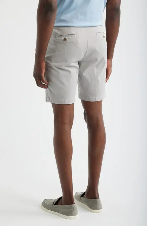 Scott Barber Savannah Stretch Cotton Twill Shorts - Mist