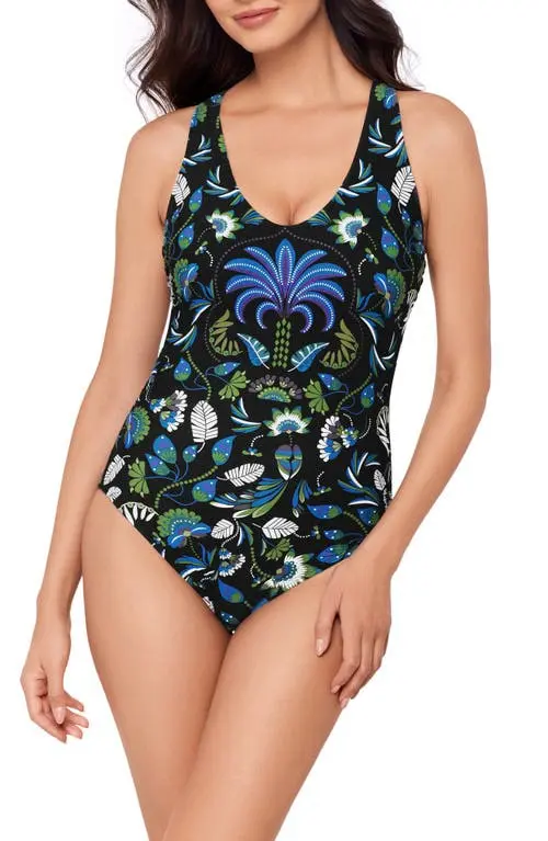 Magicsuit Taj Mahal Diana One-piece Swimsuit - Black Multi