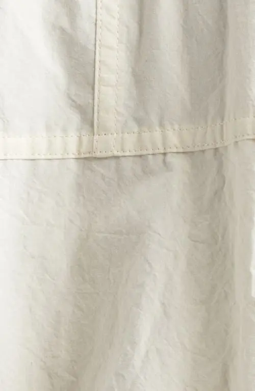 Ossou Ridge Crinkled Cotton Poplin Button-up Shirt