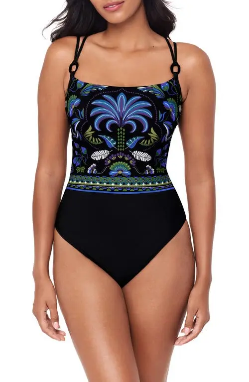 Magicsuit Taj Mahal Georgie Underwire One-piece Swimsuit - Black Multi