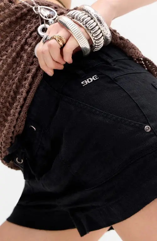 BDG URBAN OUTFITTERS Linen & Cotton Drawstring Shorts