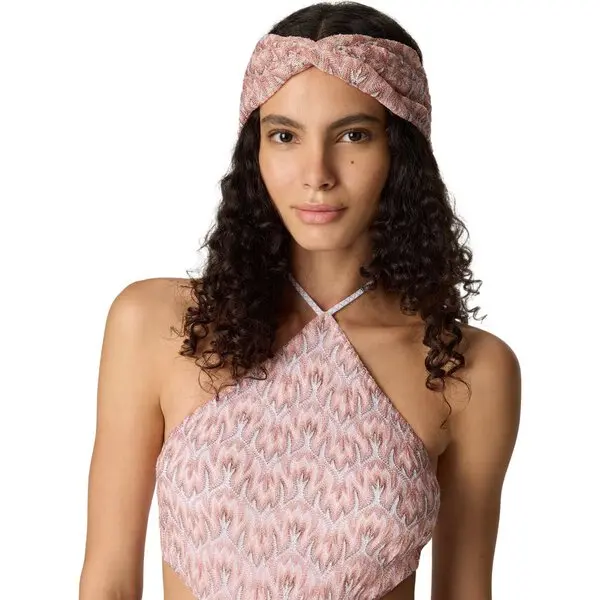 Missoni Lamé Viscose Headband - Multicoloured