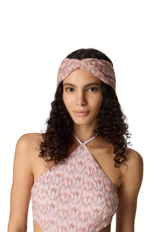 Missoni Lamé Viscose Headband - Multicoloured