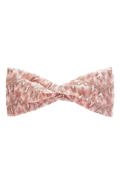 Missoni Lamé Viscose Headband - Multicoloured