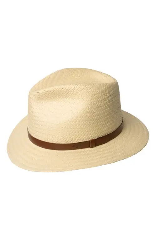 BAILEY Azure Sun Water Repellent Woven Fedora - Tan