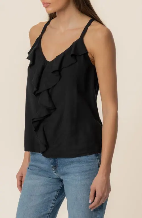 Kut From The Kloth Ruffle Sleeveless Top