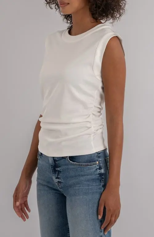 Kut From The Kloth Rayna Side Ruched Tank