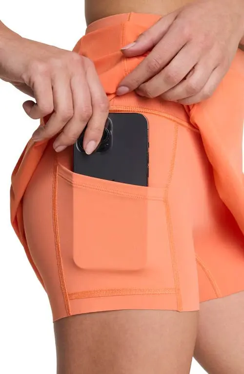 Spanx Pleated Skort With Built-in Shaping