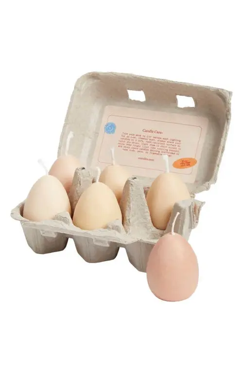 SCANDLES 6-pack Eggs Candles
