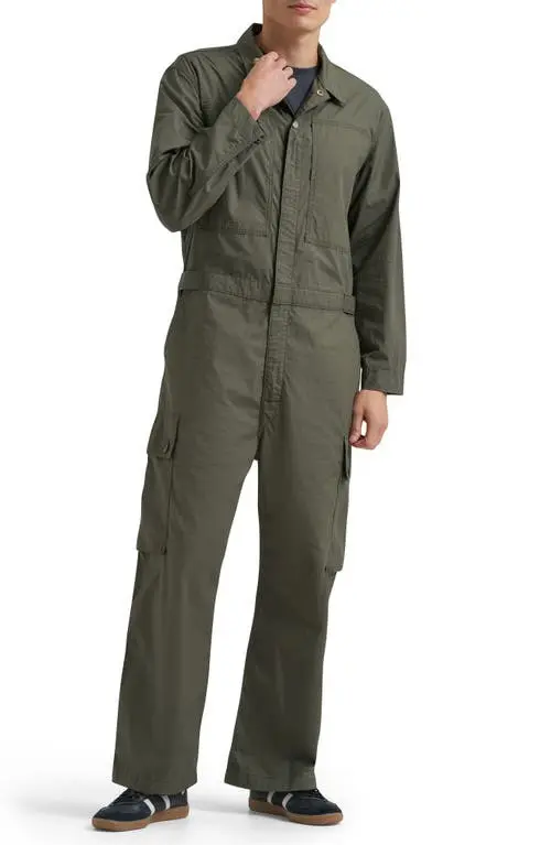 LEEM Parachute Unionall Jumpsuit - Oak Moss