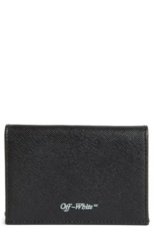 Off-White Small Flap Wallet - Black