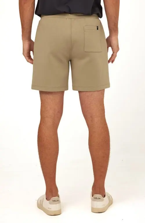 THREADS 4 THOUGHT Jaxson Peached Stretch Organic Cotton Blend Shorts - Hearthstone