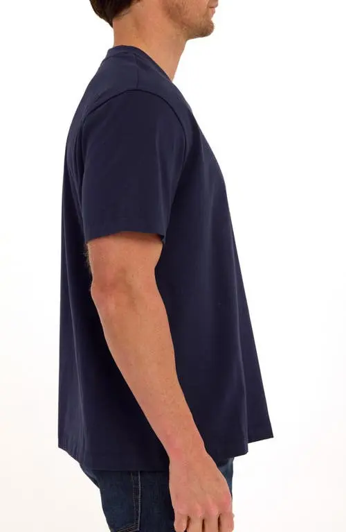 THREADS 4 THOUGHT Roger Relaxed Fit V-neck Cotton Jersey T-shirt - Stargazer
