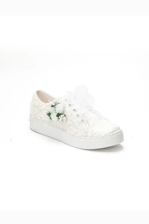 FOREVER & ALWAYS SHOES Rosalie Bridal Sneakers