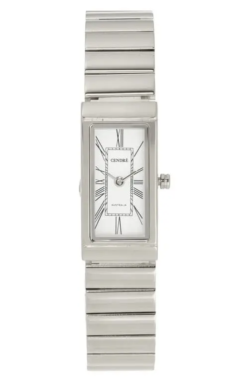 CENDRE Soho Tank Bracelet Watch - Silver