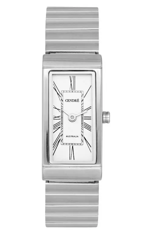 CENDRE Soho Tank Bracelet Watch - Silver