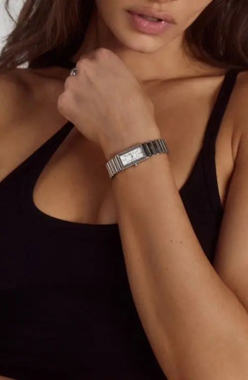 CENDRE Soho Tank Bracelet Watch - Silver