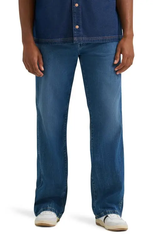 Wrangler Loose Straight Leg Jeans - Retro Blue