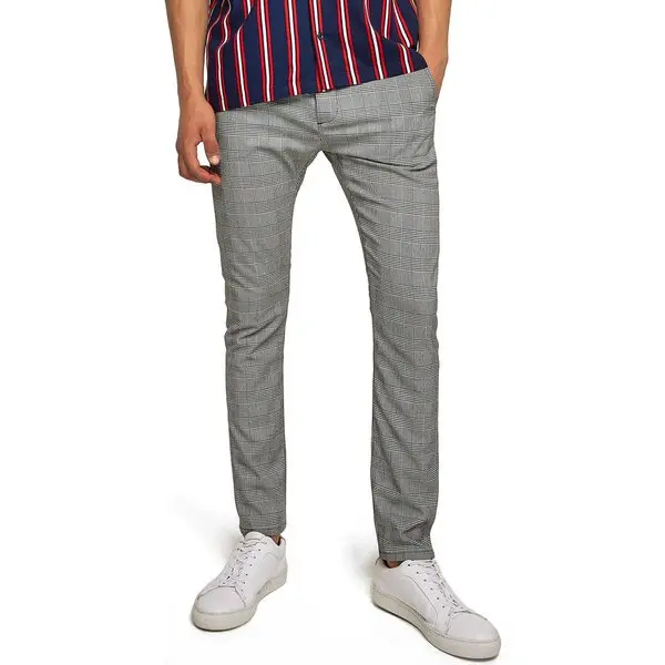 Topman Stretch Skinny Fit Trousers