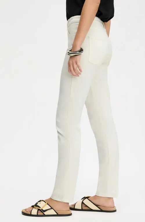 Sam Edelman Pencil Slim Straight Leg Jeans - Ecru