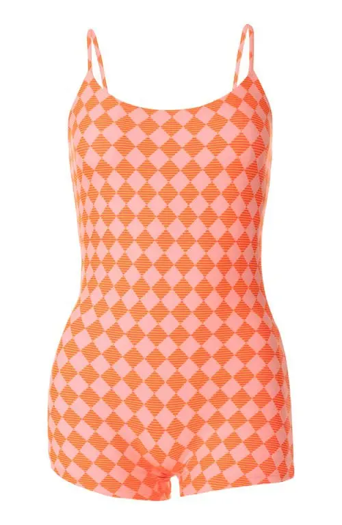 MAAJI Sunset Grid Haze One-piece Swimsuit