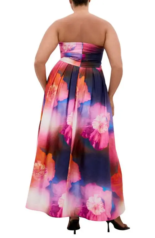 City Chic Rosalee Floral Maxi Dress - Fl Firework