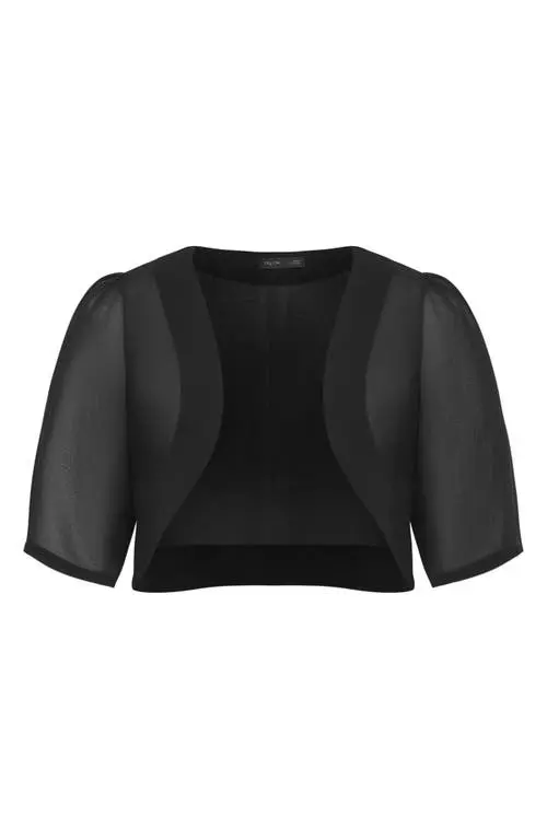 City Chic Chiffon Shrug