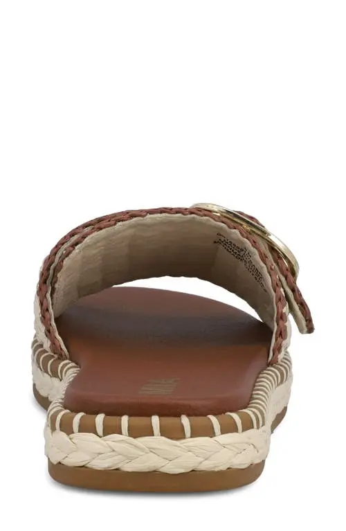 Mia Sabriel Raffia Slide Sandal