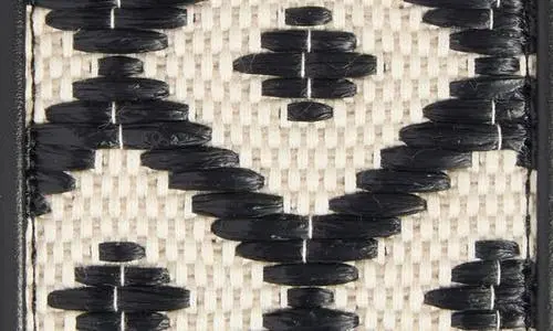 Max Mara Raffia Effect Wide Belt