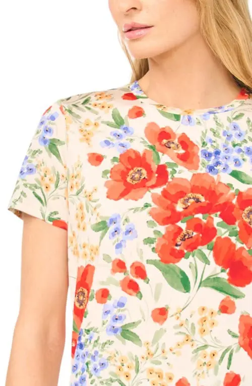 Ted Baker London Floral Knit T-shirt