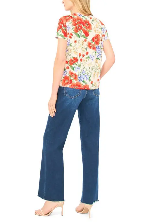 Ted Baker London Floral Knit T-shirt