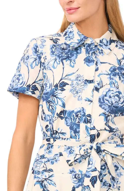 Ted Baker London Floral Print Shirt Dress