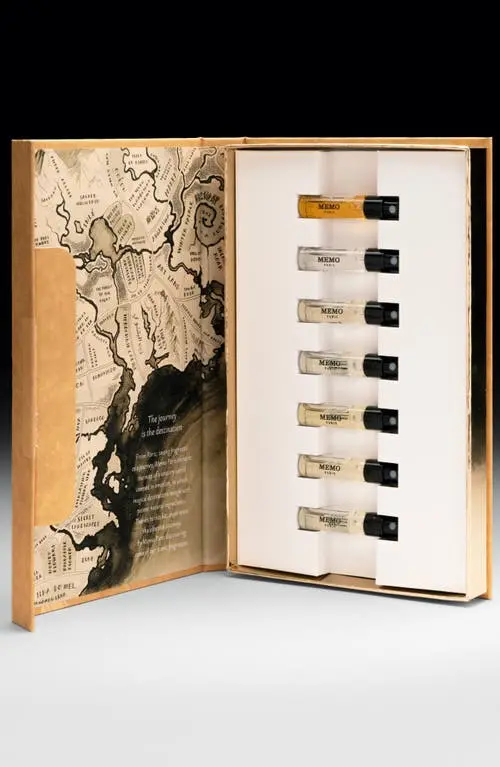 MEMO PARIS Journey Book Eau De Parfum 7-piece Discovery Set $40 Value
