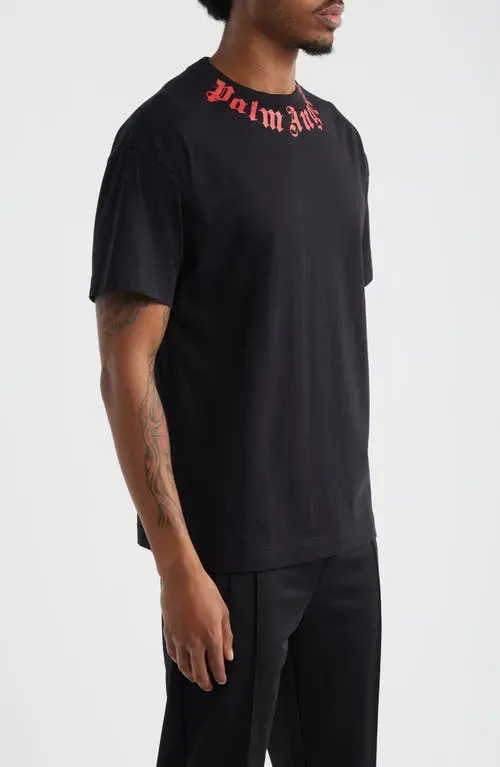 Palm Angels Logo Graphic Cotton T-shirt