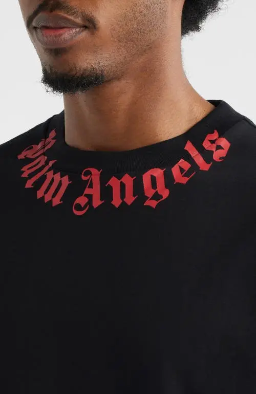 Palm Angels Logo Graphic Cotton T-shirt